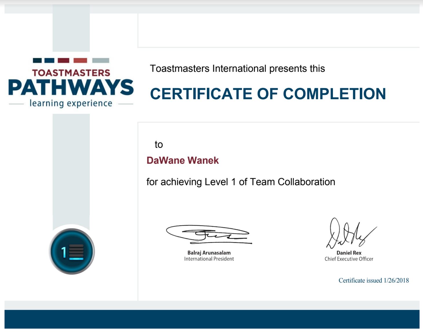 Level 1 is Complete: Did My Club Get Credit? – Following Your Path